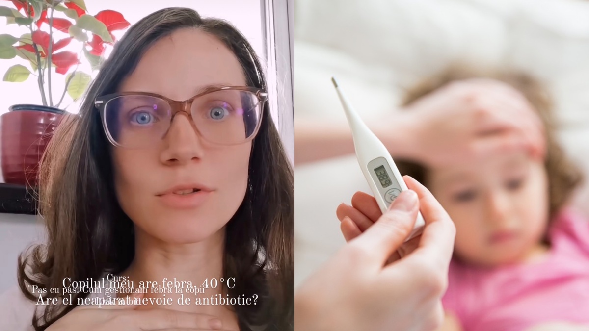 Copilul are febră 40 grade. E nevoie neapărat de antibiotic? Ce spun ...