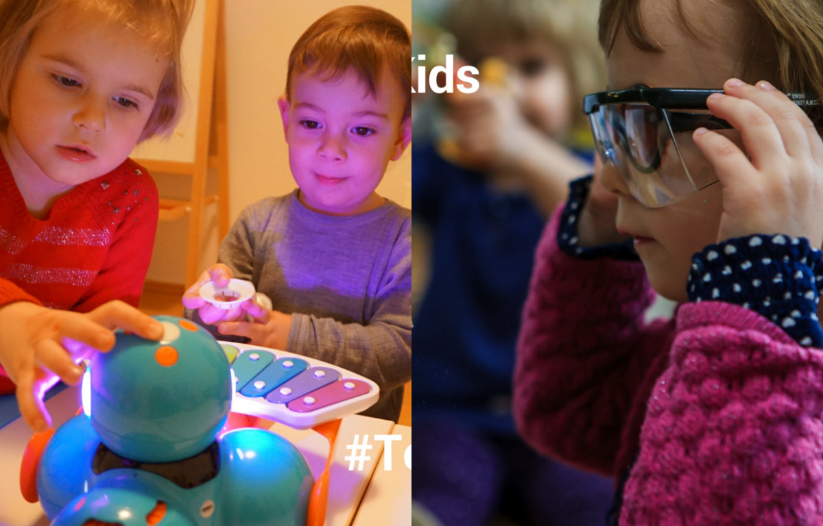 Tech4Kids, prima expoziție interactivă de tehnologie pentru preșcolari